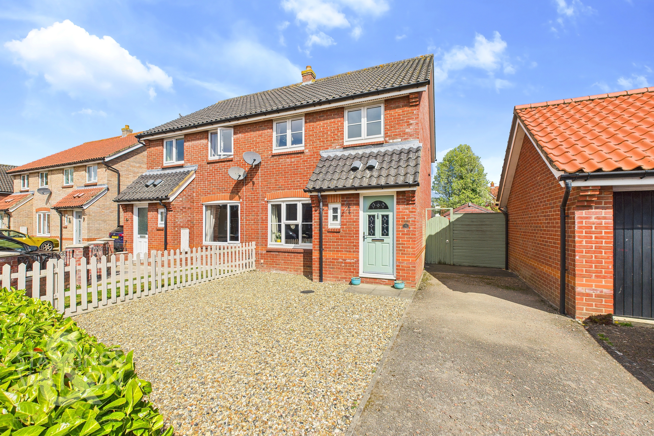 Cornfields, Dickleburgh, Diss | Street